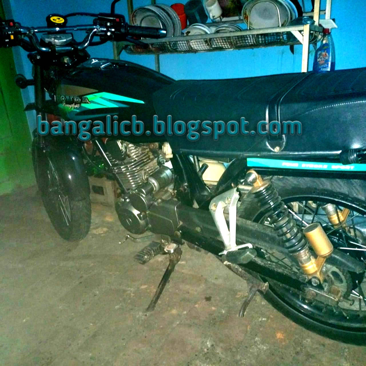 blogger otodidak: Modifikasi Honda GL max atau pro