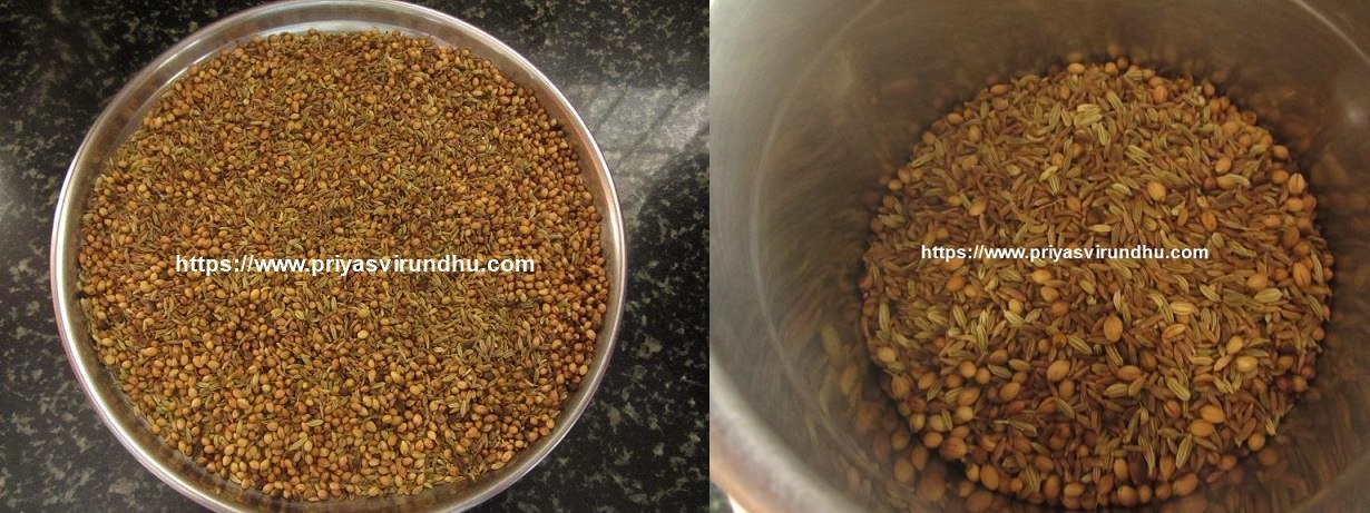 Priya's Virundhu: Coriander, Cumin & Fennel Tea/ CCF Tea - Ayurvedic ...