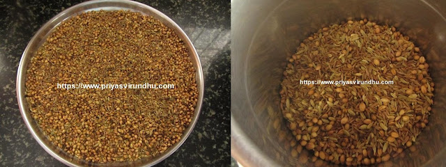 Priya's Virundhu: Coriander, Cumin & Fennel Tea/ CCF Tea - Ayurvedic ...