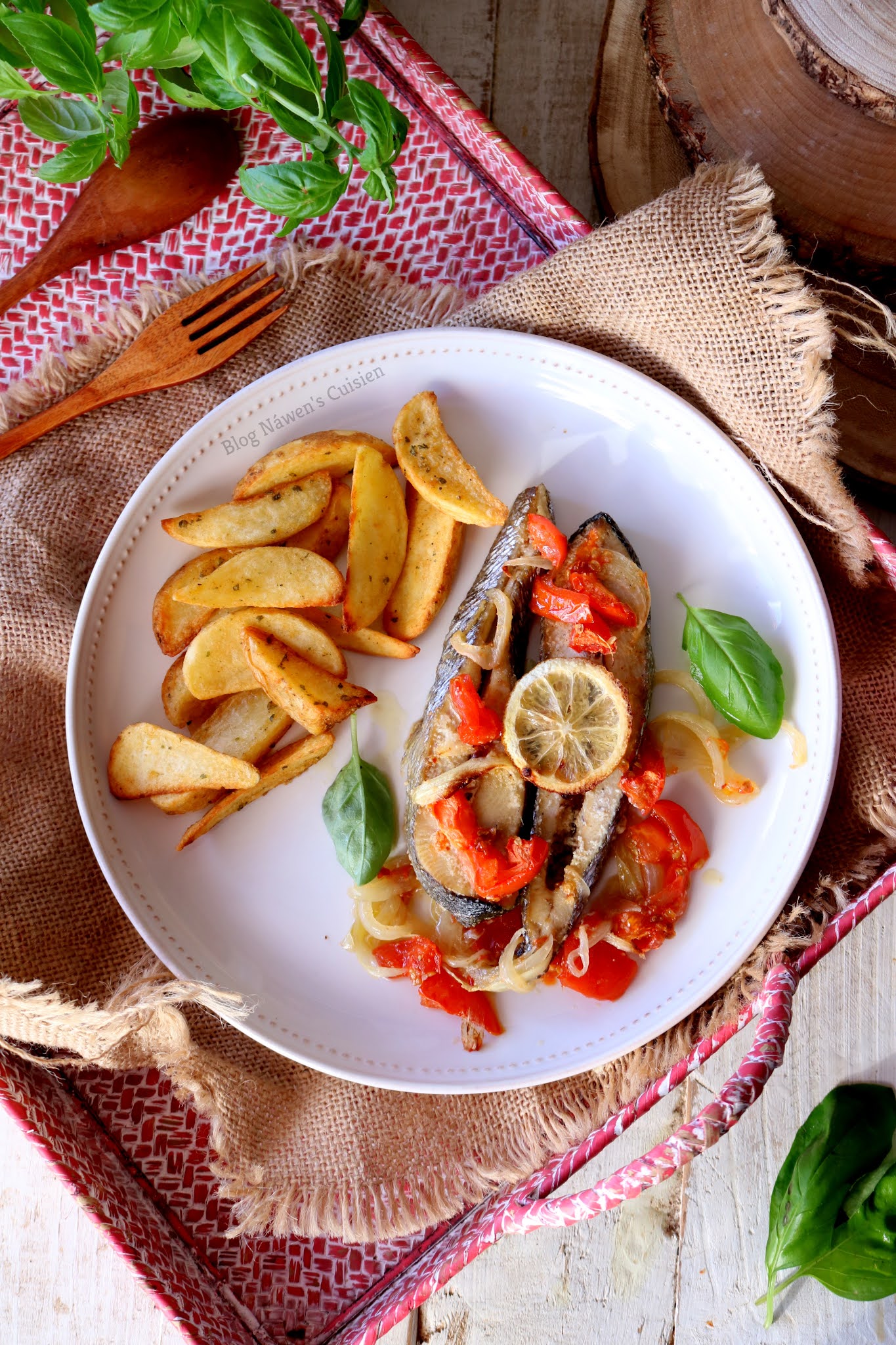 Nárwen's Cuisine - Sabores do Mundo : Solha no Forno com Tomate e Limão