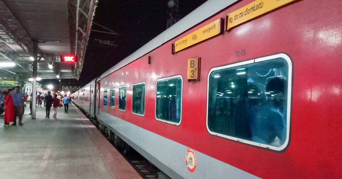 Bangalore to Thrissur: on the new LHB-fied Island Express