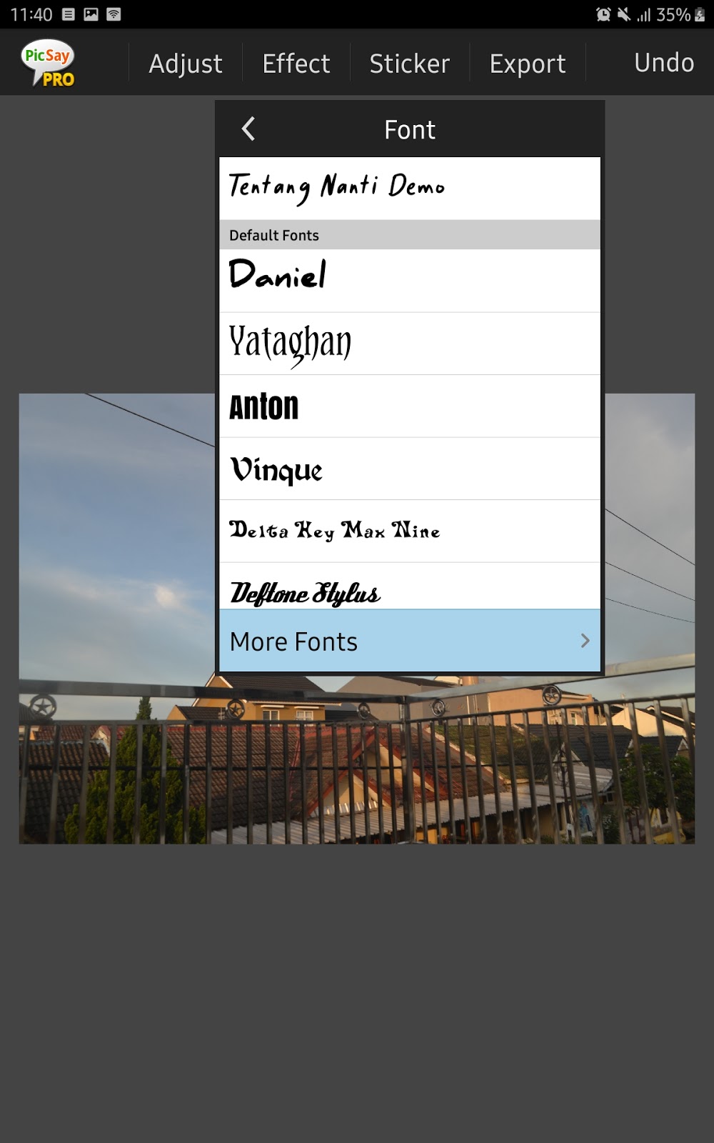 Picsay Pro: Cara Memasukkan Font Ke Picsay Pro