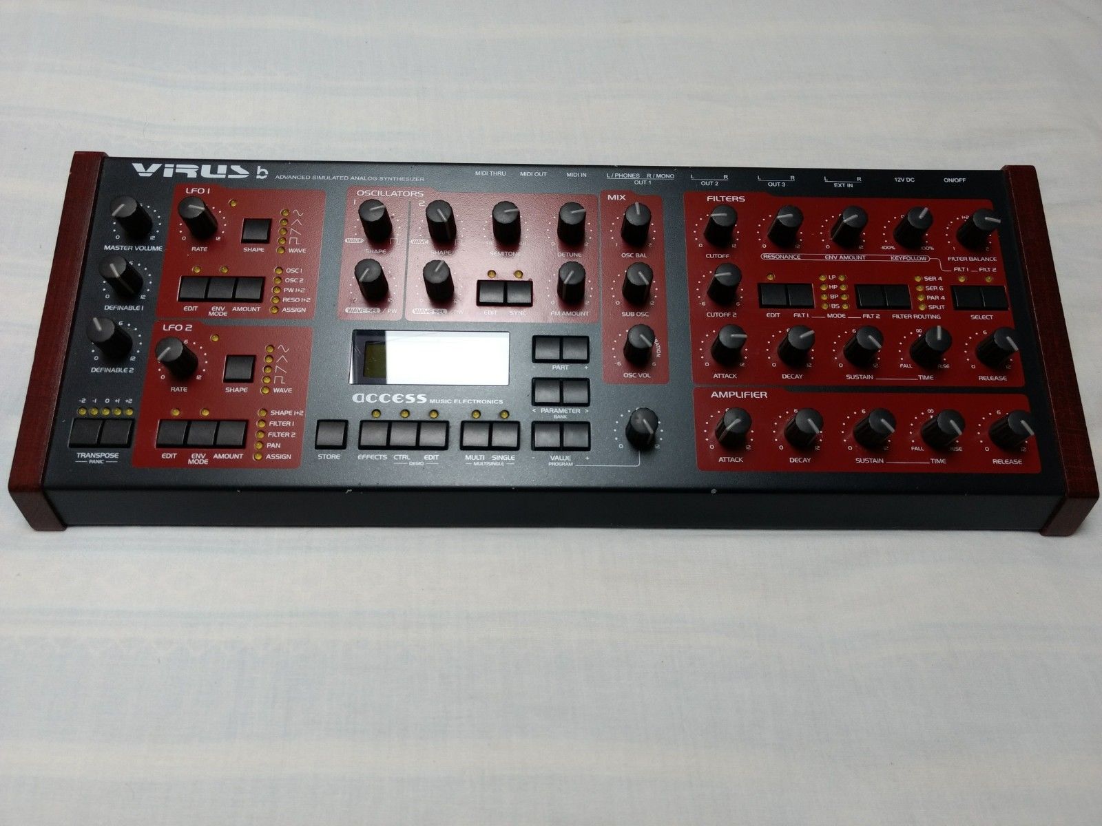MATRIXSYNTH: Access Virus B desktop synth module