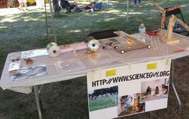 Scienceguyorg Ramblings: My Booth at STEM Day at MN State Fair