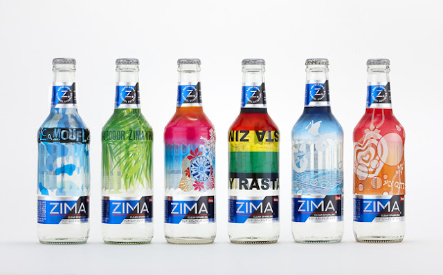 Creative Diary: ZIMA bottle summer variation 2010