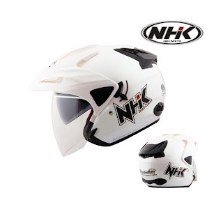 HELM NHK PREDATOR SOLID DOUBLE VISOR