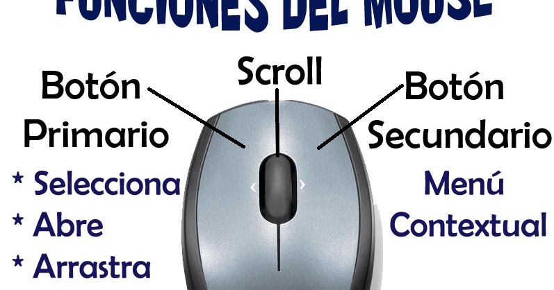 Conceptos de Informática: El Mouse y sus funciones