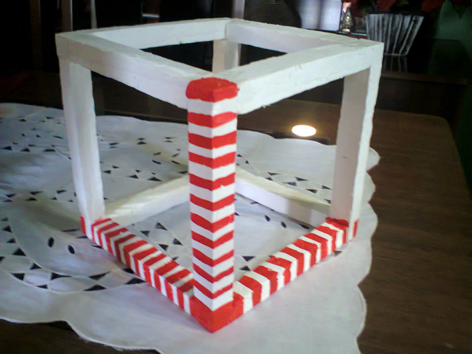 A arte de contar: Como fazer um "CUBO" de isopor?