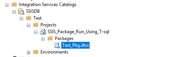 TechGyaan: SSIS : Execute SSIS Packages with T-SQL using SSISDB Catalog