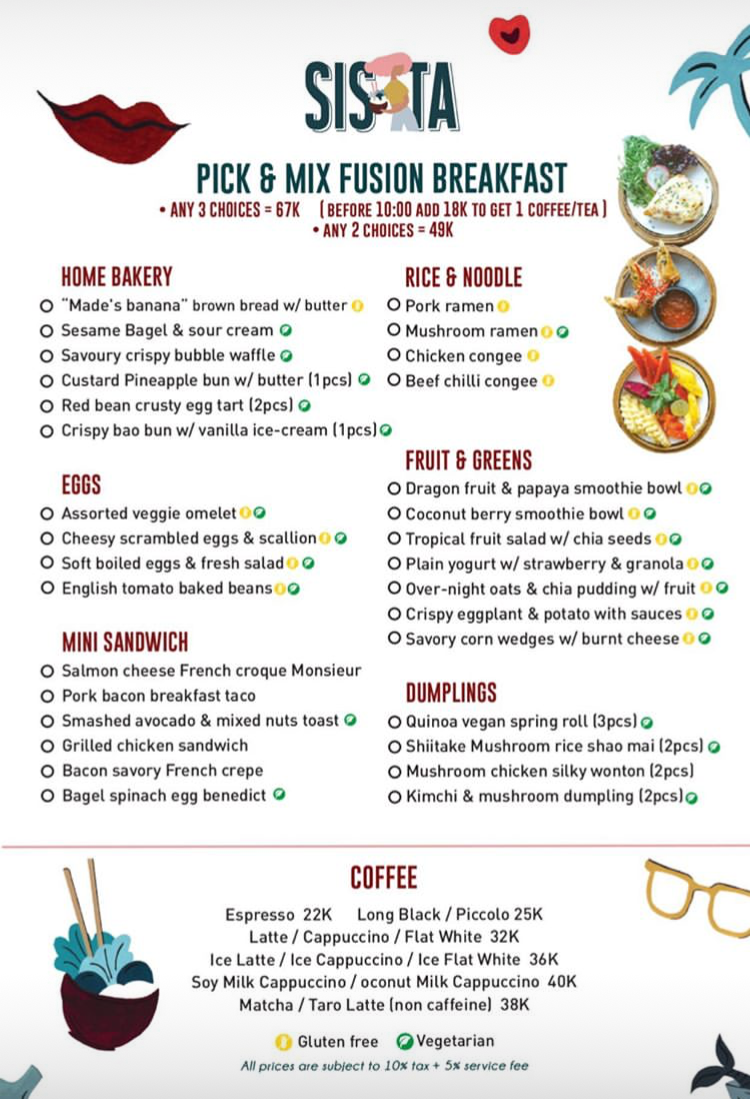 REVIEW SISTA CANGGU - THE DUMPLING SHACK + MENU - HelgaChrist