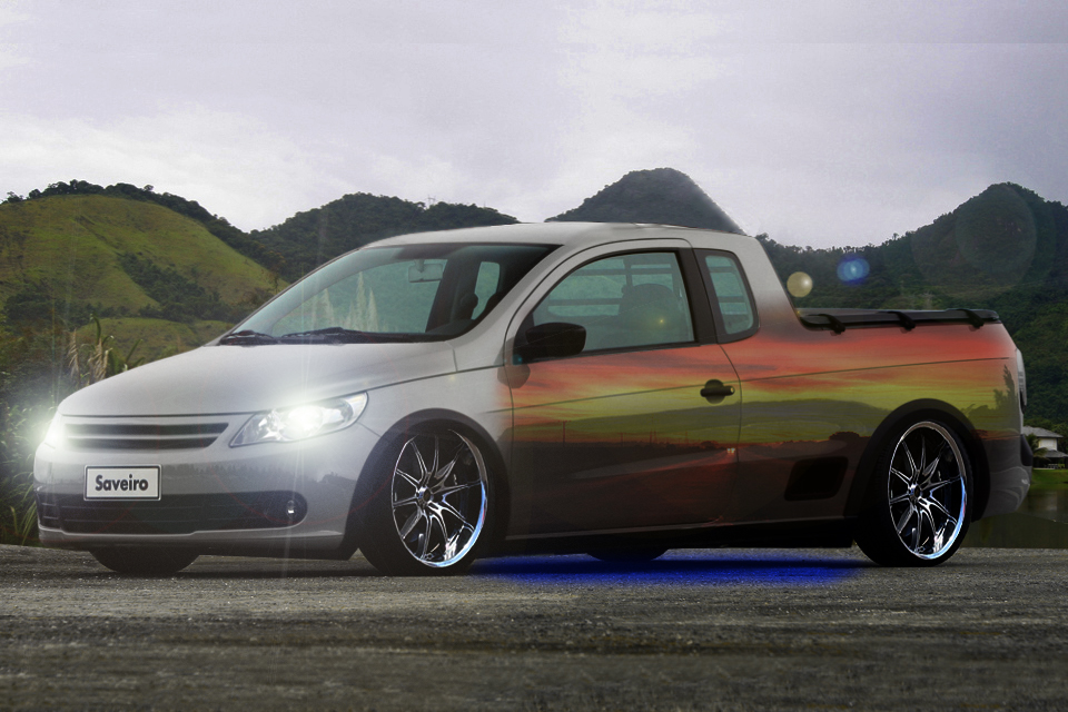 Tuning Volkswagen Saveiro By J Design ~ Virtual Vegas