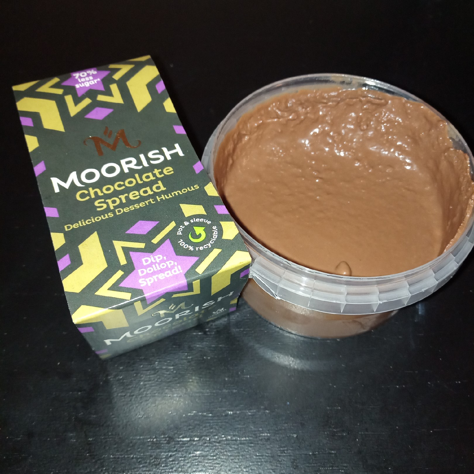 Supersupergirl's Food Reviews: Moorish chocolate houmous / hummus review