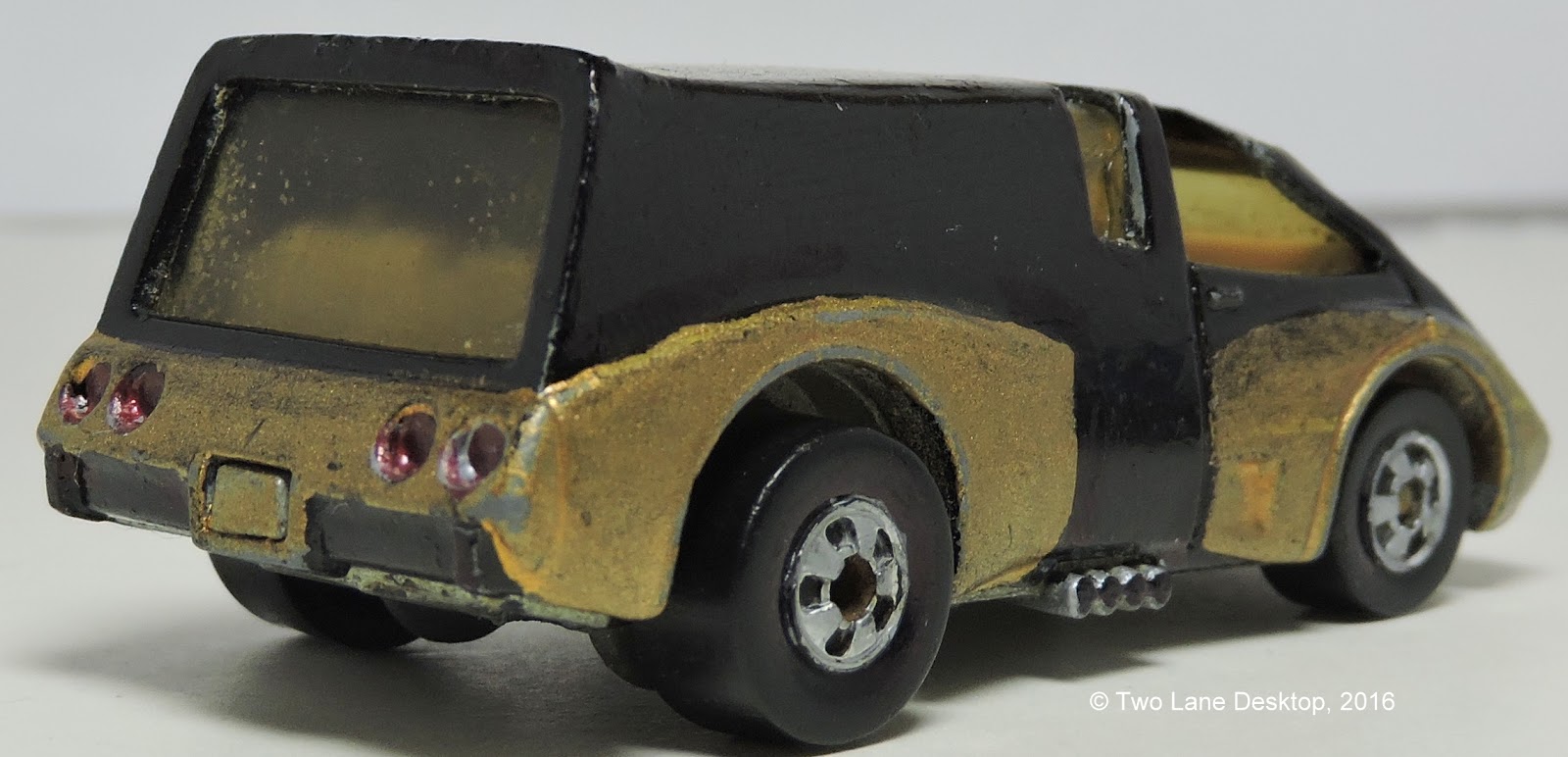 Hot Wheels Dodge D50 pickup and Vette Van