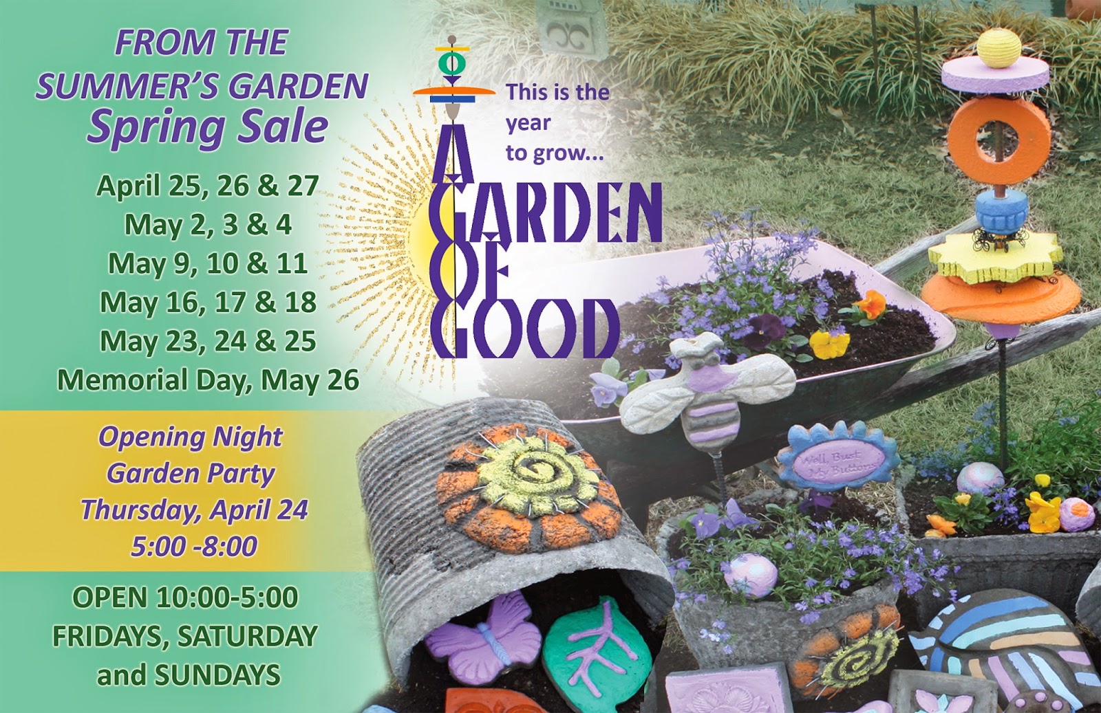 From the Summer's Garden: It's April and it will soon be time for A ...