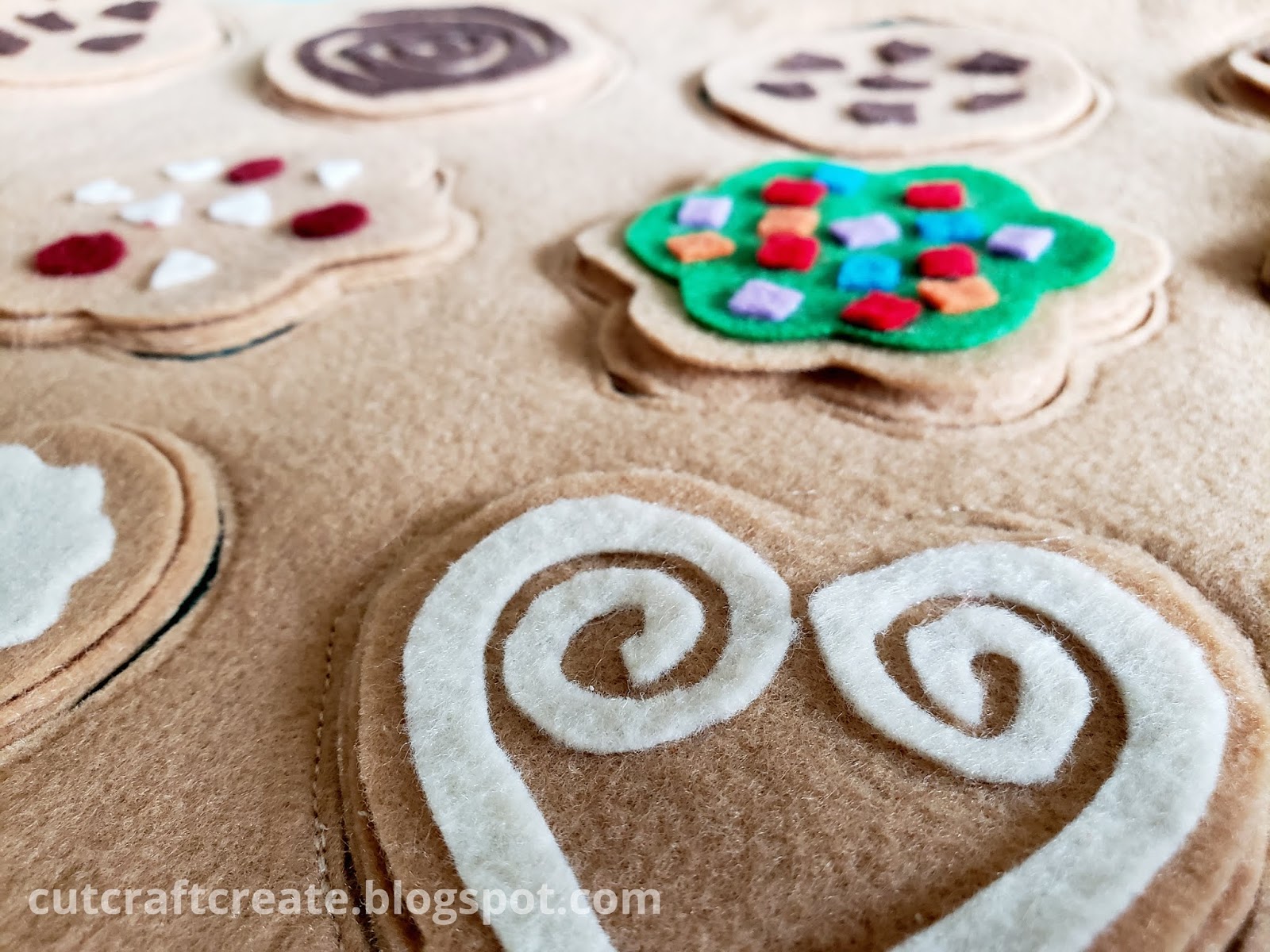 Cut, Craft, Create: DIY Felt Cookie Decorating Set