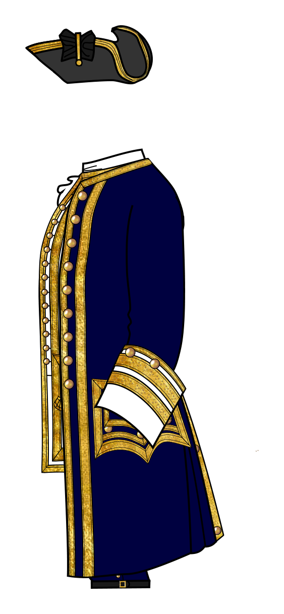Not By Appointment: Royal Navy Senior Captain, full dress uniform