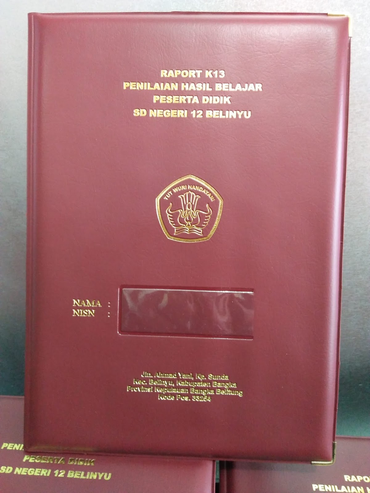 MAP RAPOR K13 - SD NEGERI 12 BELINYU - KIREINA MEDIA