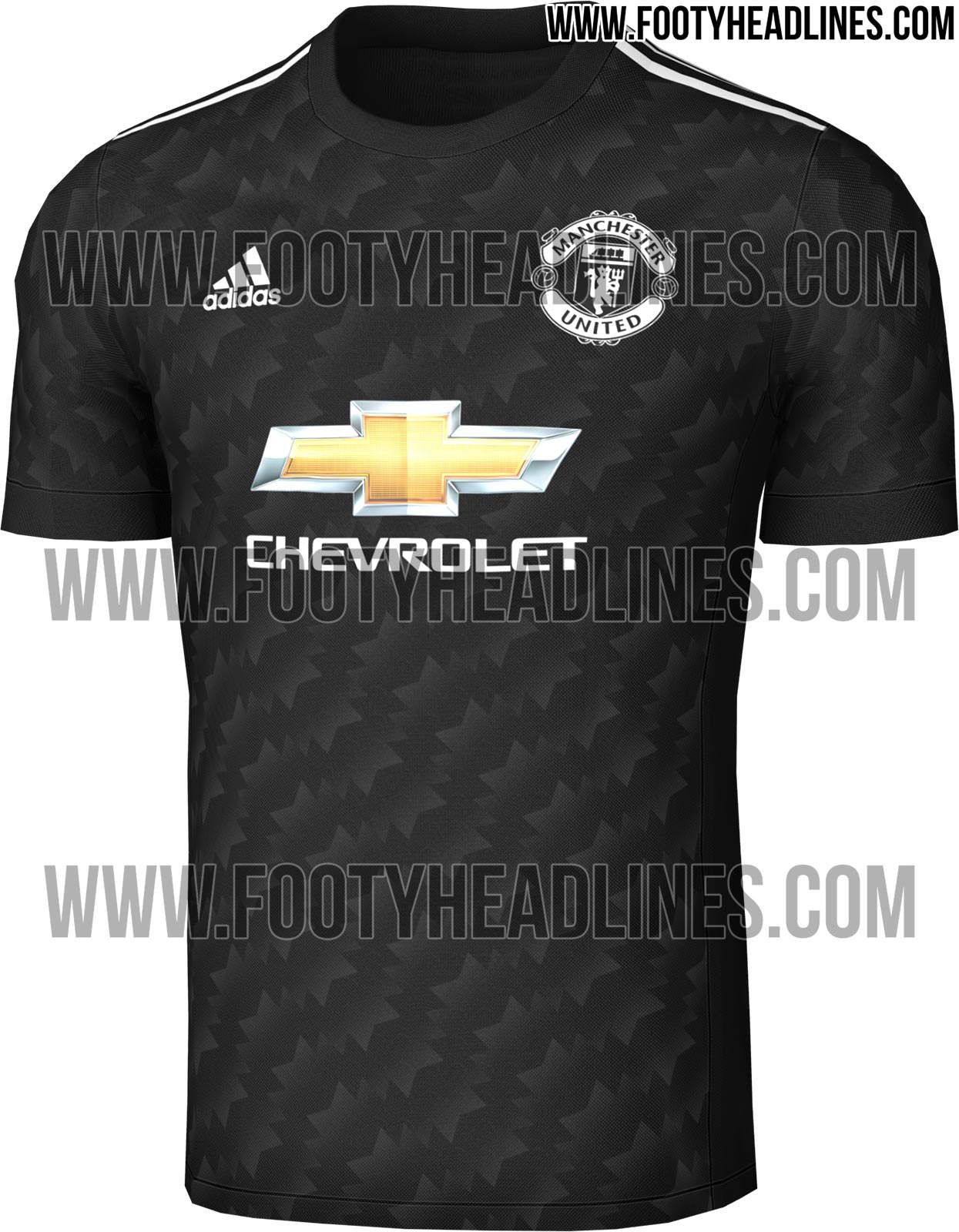 Manchester United 17-18 Home, Away And Third Kits Leaked - Footy Headlines