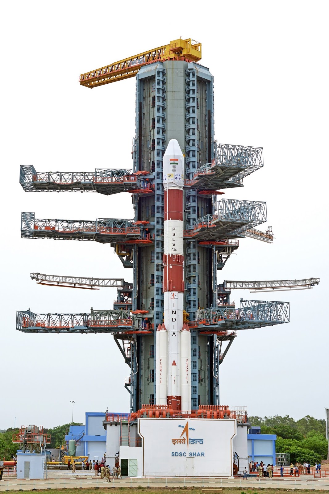 Polar satellite launching vehicle (PSLV)