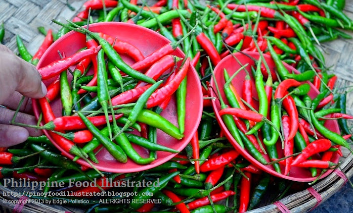 Philippine Food Illustrated: siling labuyo