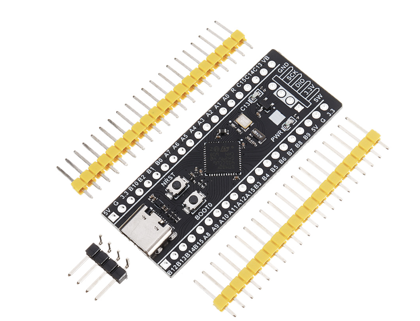 Review of STM32F411 aka "Black Pill" from a beginner's perspective - By ...