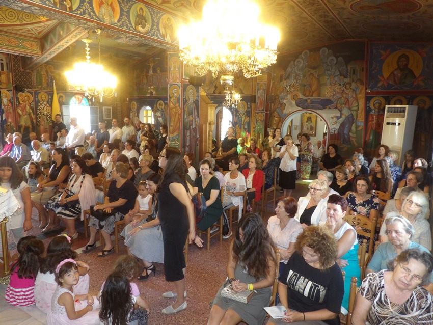 Θ. ΛΕΙΤΟΥΡΓΙΑ ΣΤΟΝ ΑΓ. ΦΑΝΟΥΡΙΟ ΛΟΥΤΡΑΚΙΟΥ & ΕΞΟΔΙΟΣ ΑΚΟΛΟΥΘΙΑ ΤΟΥ ...