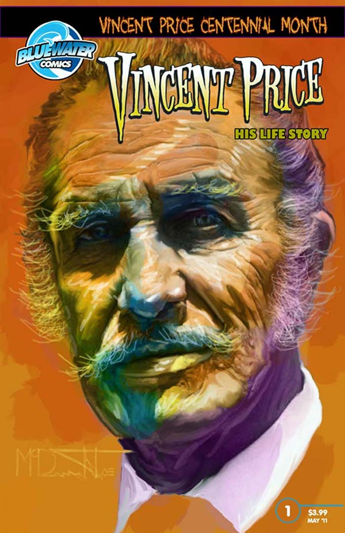 Sketches and Scribbles by Jim McDermott: Bluewater Comics Vincent Price ...