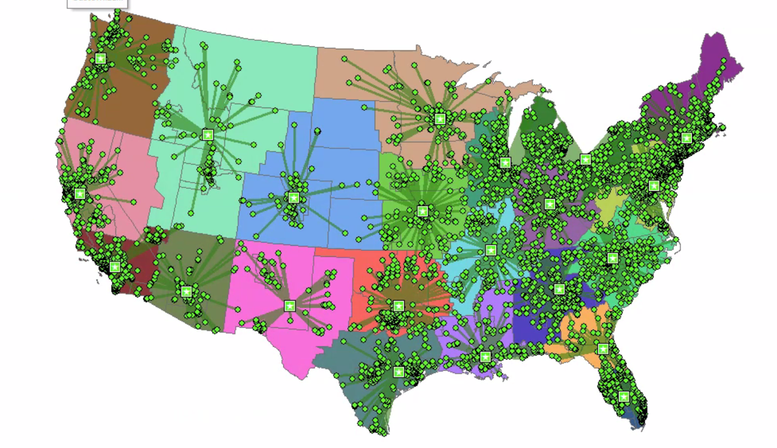 Melissa Thrush's UWF GIS Online Blog: GIS 5935 - Lab 6 - Location ...