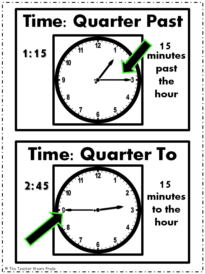 1st Wedding Venue Hunt and Time Word Wall Cards FREEBIE - Teaching with ...