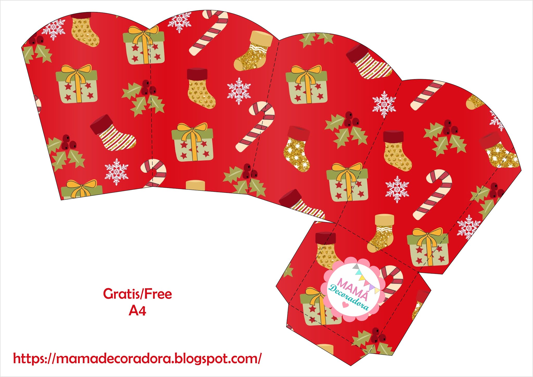 Mamá Decoradora: Kit imprimible de Navidad