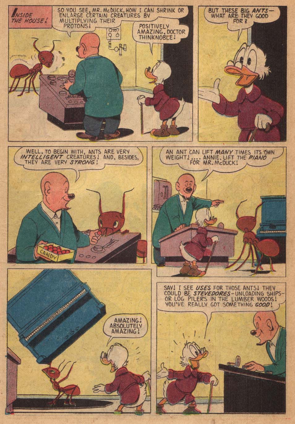 Titanic Ants! (DONALD DUCK #60) Carl Barks (DONALD DUCK AND THE TITANIC ...