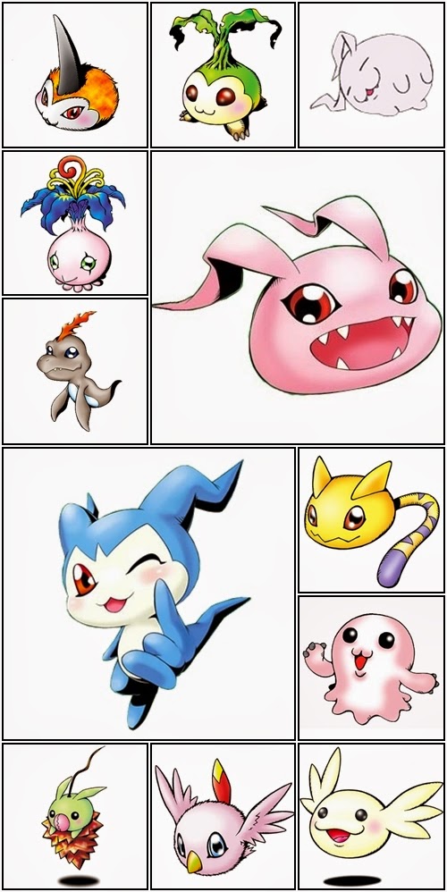 Lista de Digimons: Baby II (Inglês) ~ MEU×DIGIMON