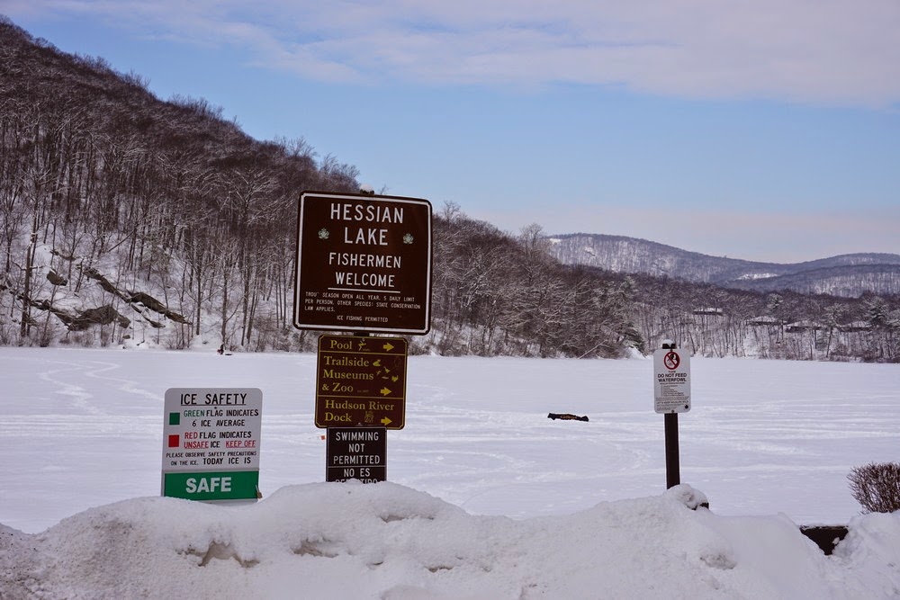 Harriman Hiker: Harriman State Park and Beyond: Frozen Hessian Lake at ...