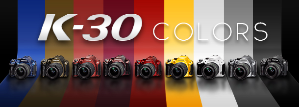 Minha PENTAX: Pentax K-30 Colors