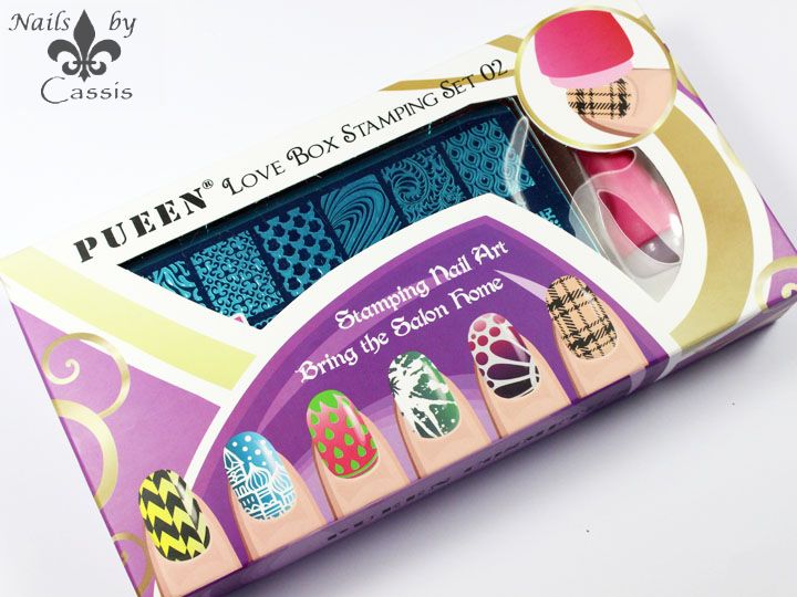 Pueen Cosmetics Love Box Stamping Set 02 Review - Nails by Cassis