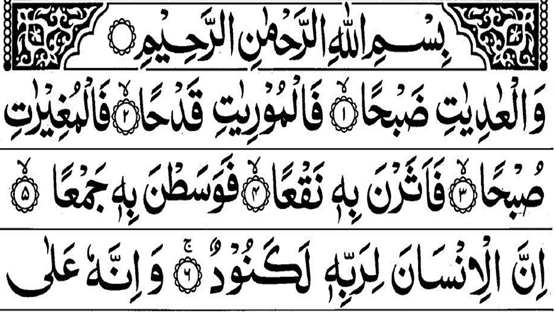 Surah Al Adiyat | Surah Al Adiyat Recitation by Sheikh Abdullah Ghailan