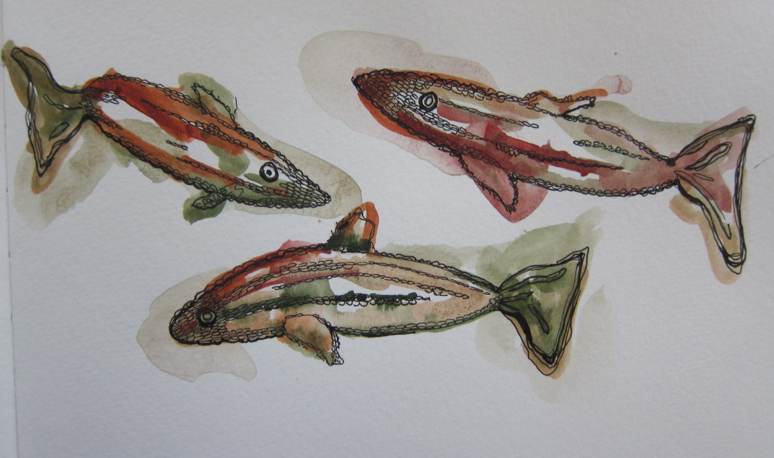 Whidbey Island Sketchers: Natalie's Fish