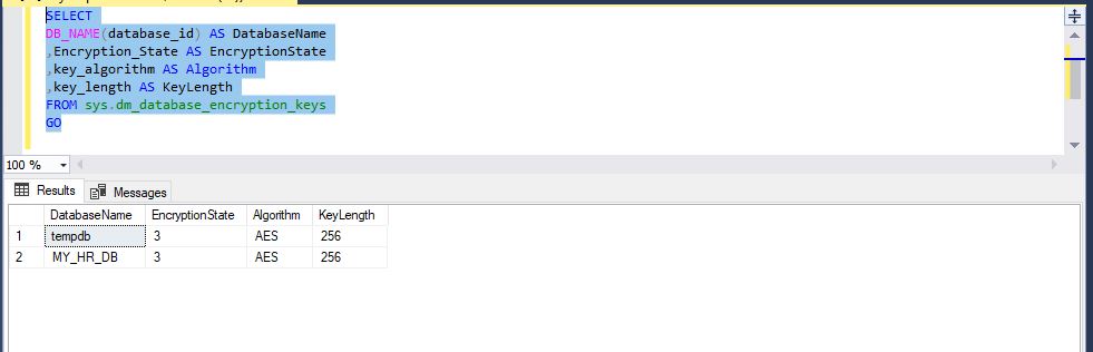 Hemant's SQL Server DBA Blog: Setting up Transparent Data Encryption