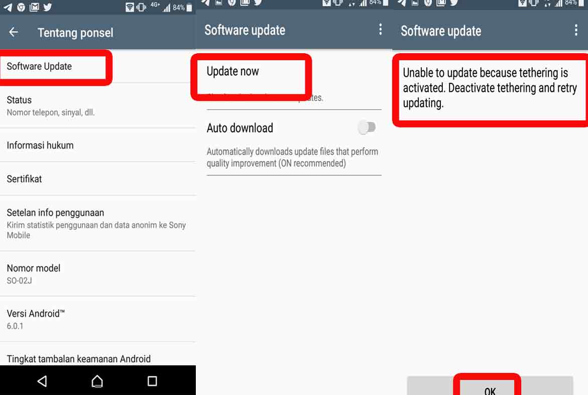 Cara Update OS Android Tanpa Aplikasi Tambahan - Manyasah Ilmu
