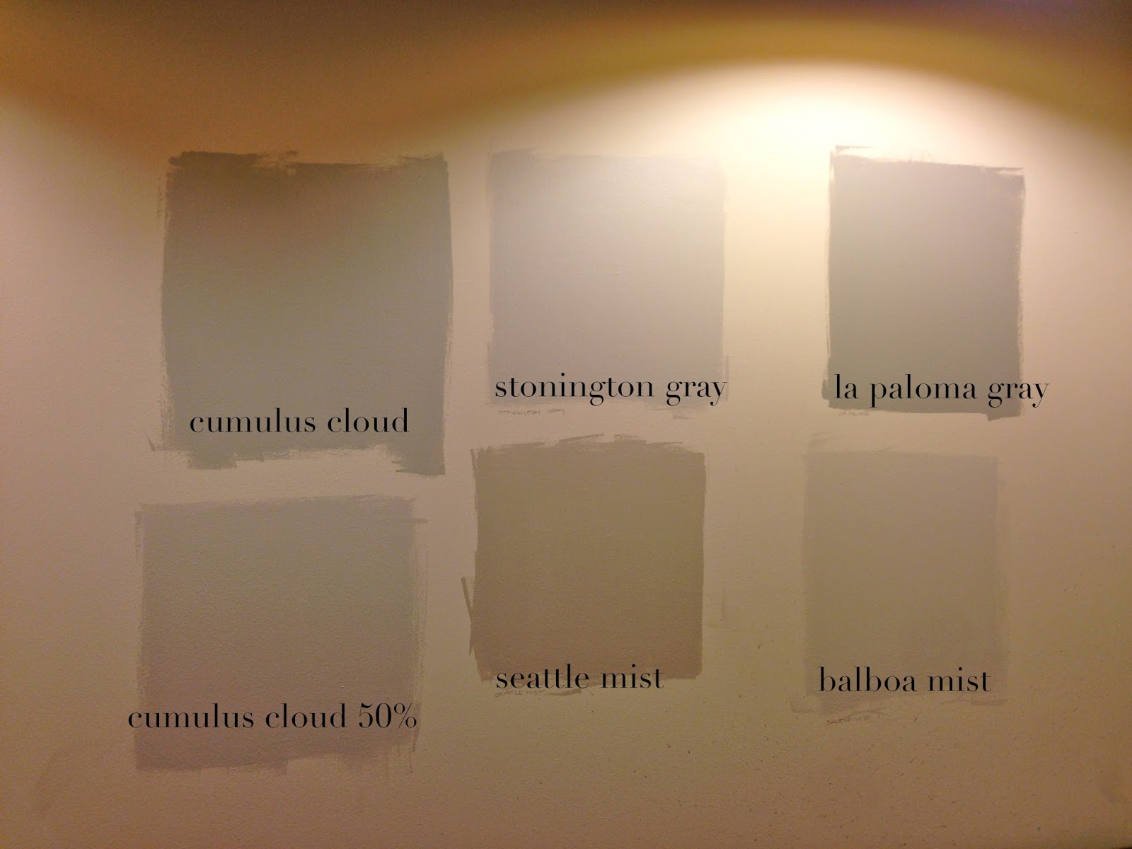 design dump: choosing paint for grady's bathroom