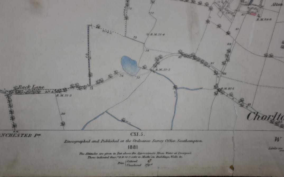 Andrew Simpson: Early Chorlton Map Discovered by Richard Bond