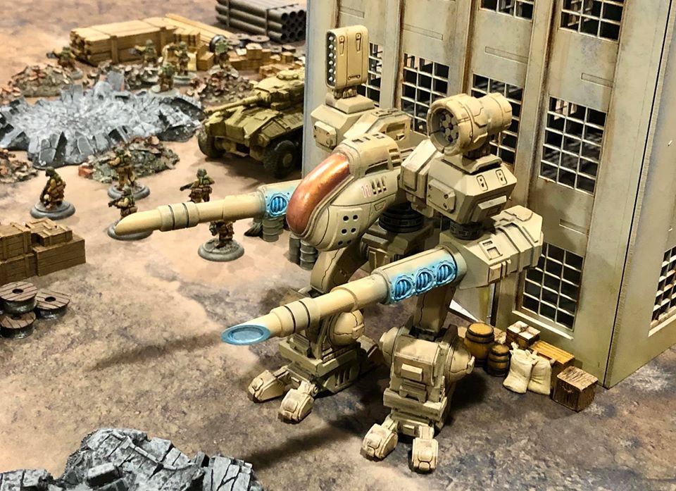 Brazos Evil Empire: Mecha Monday: 28mm Mechs from Talon CAV