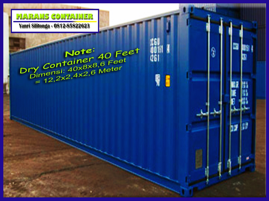 MARANS, JUAL dan SEWA KONTAINER BEKAS: Jual Kontainer Bekas atau Dry ...