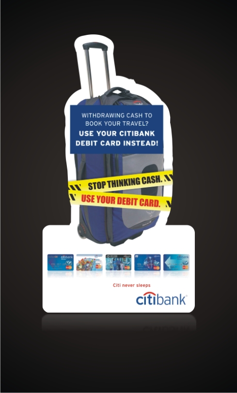 WPC-India: Use Debit Card ATM Campaign - Life size standees