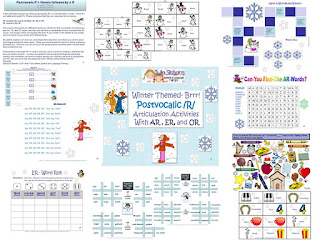 Twin Speech, Language & Literacy LLC: Postvocalic /R/'s! ER, AR, and OR