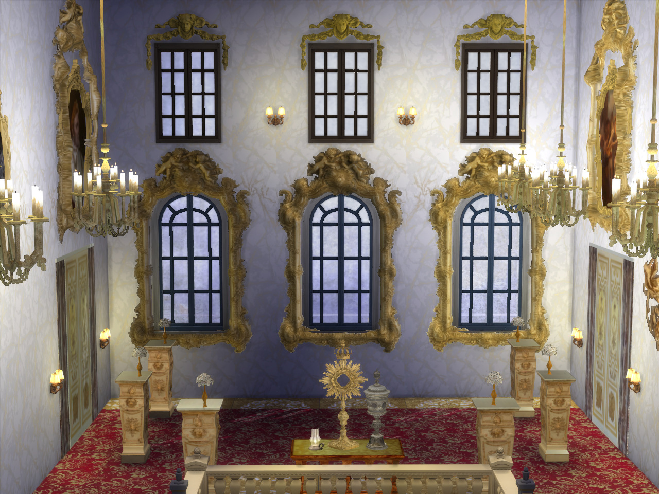 Anna Quinn Stories: Frames & Golden Goblets For SIMS 4