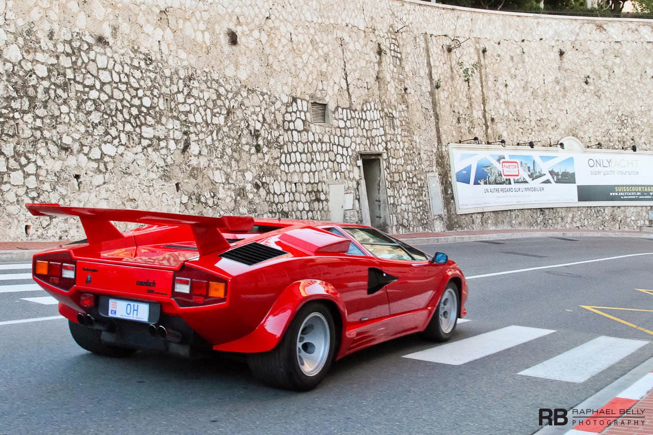 The Gear Shift: Lamborghini Countach 5000 QV in Monaco