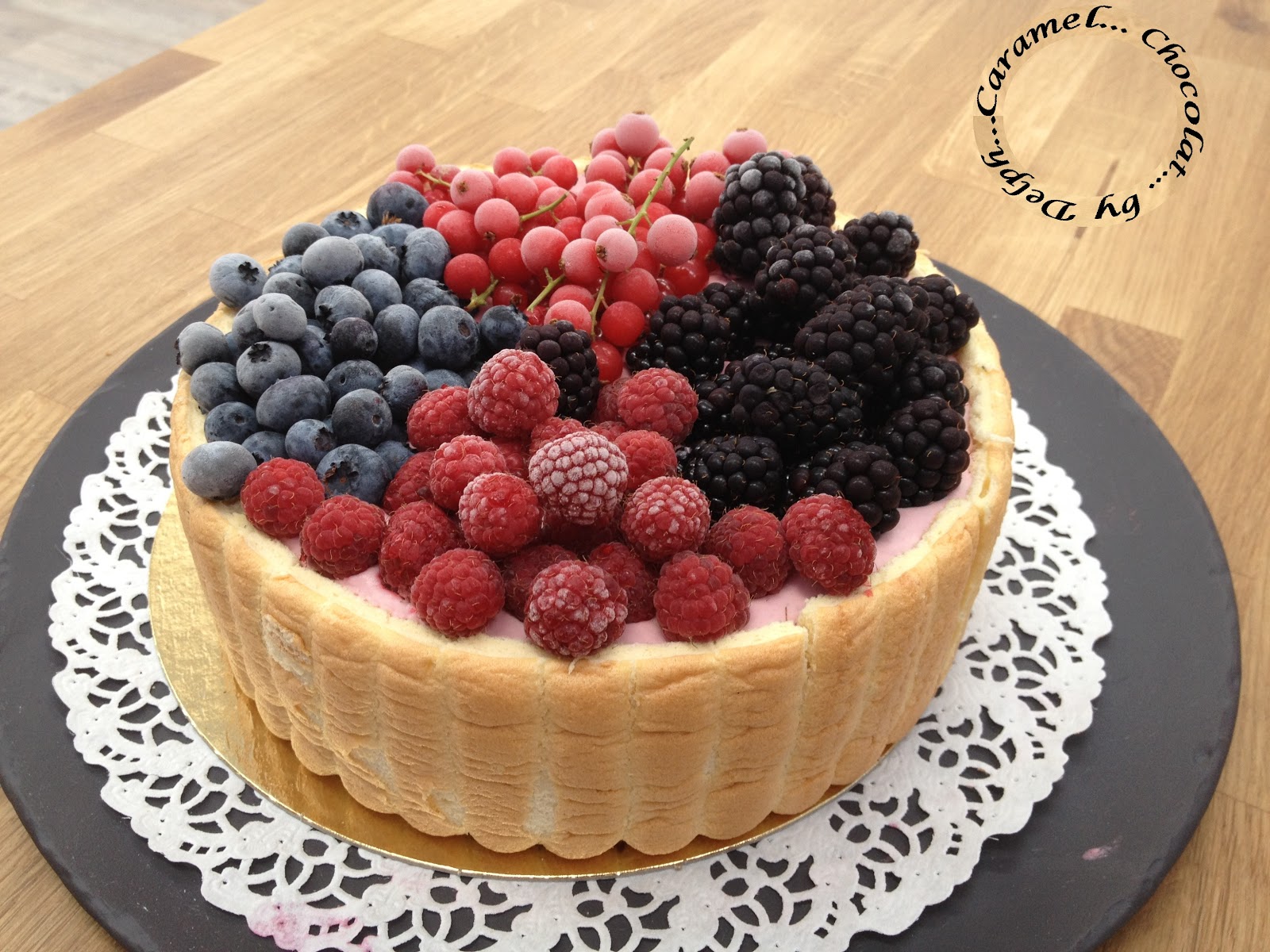 Charlotte à la framboise pour "Le Meilleur Pâtissier" M6