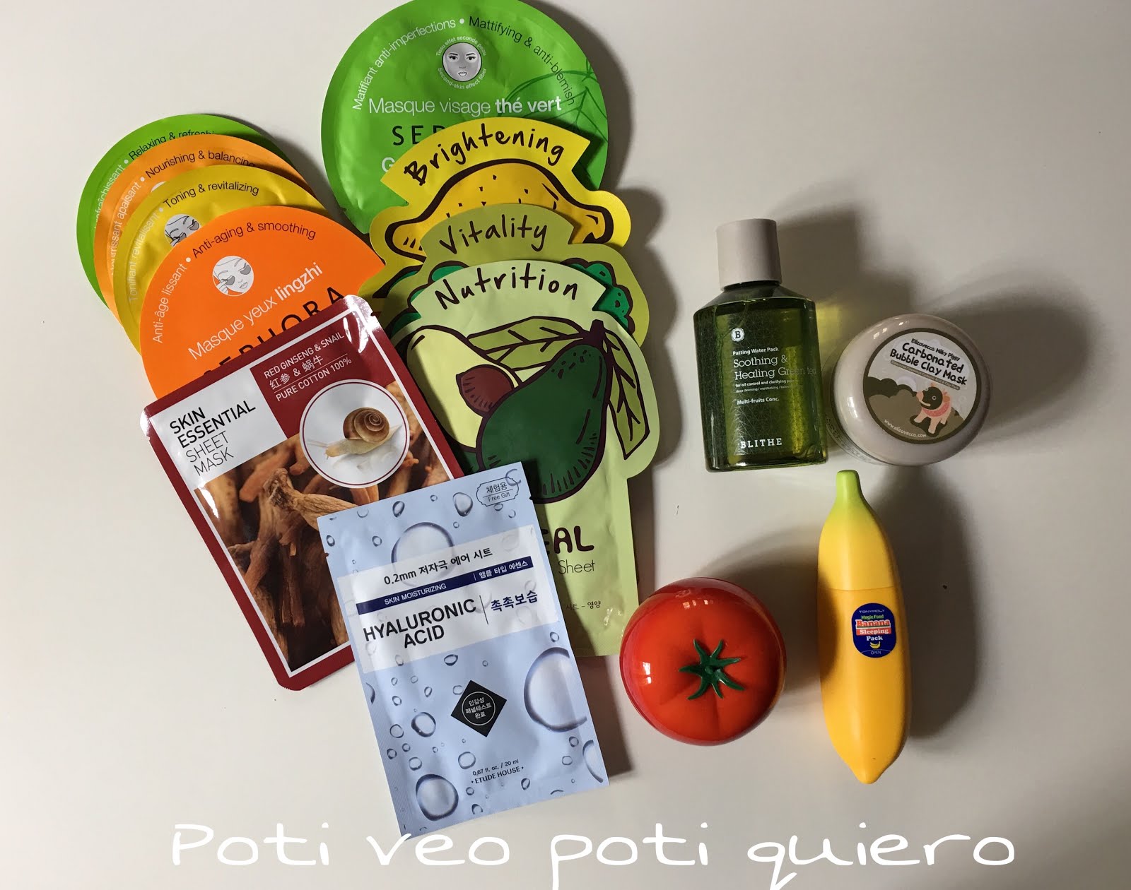 Poti Veo Poti Quiero Cosmetica Coreana I Mascarillas Faciales