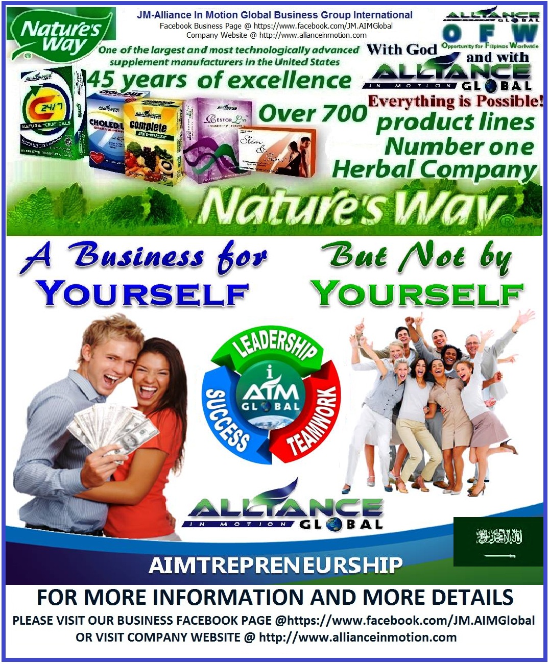 AIM GLOBAL-CREATING WEALTH WHILE PROMOTING HEALTH by JM-AIMG Business ...